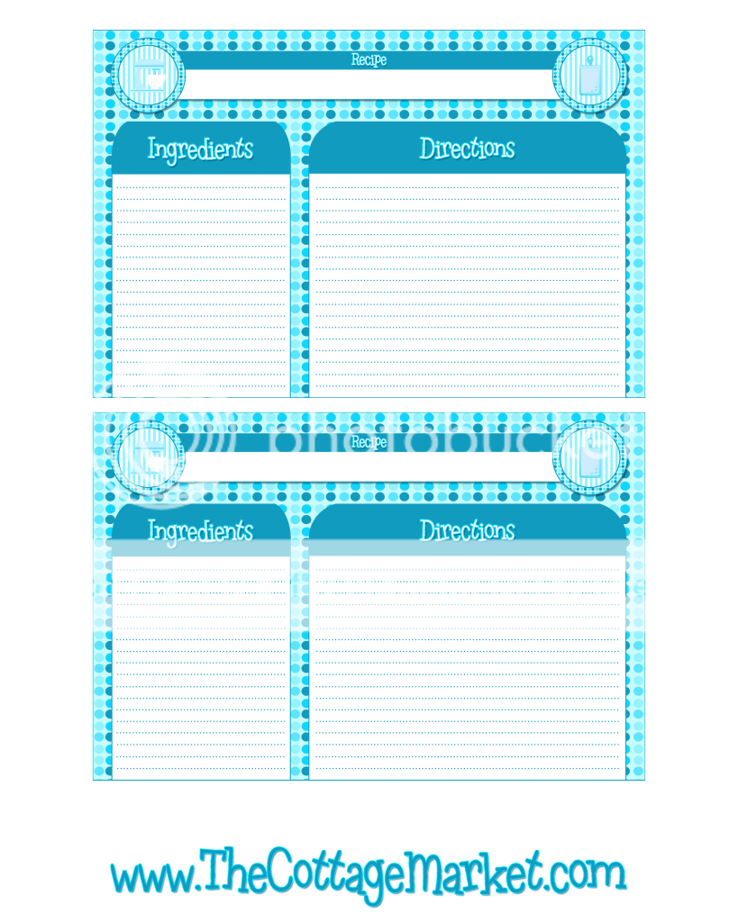 FunkyKitchen-RecipeCards-Blue.png Photo by thecottagemarket | Photobucket